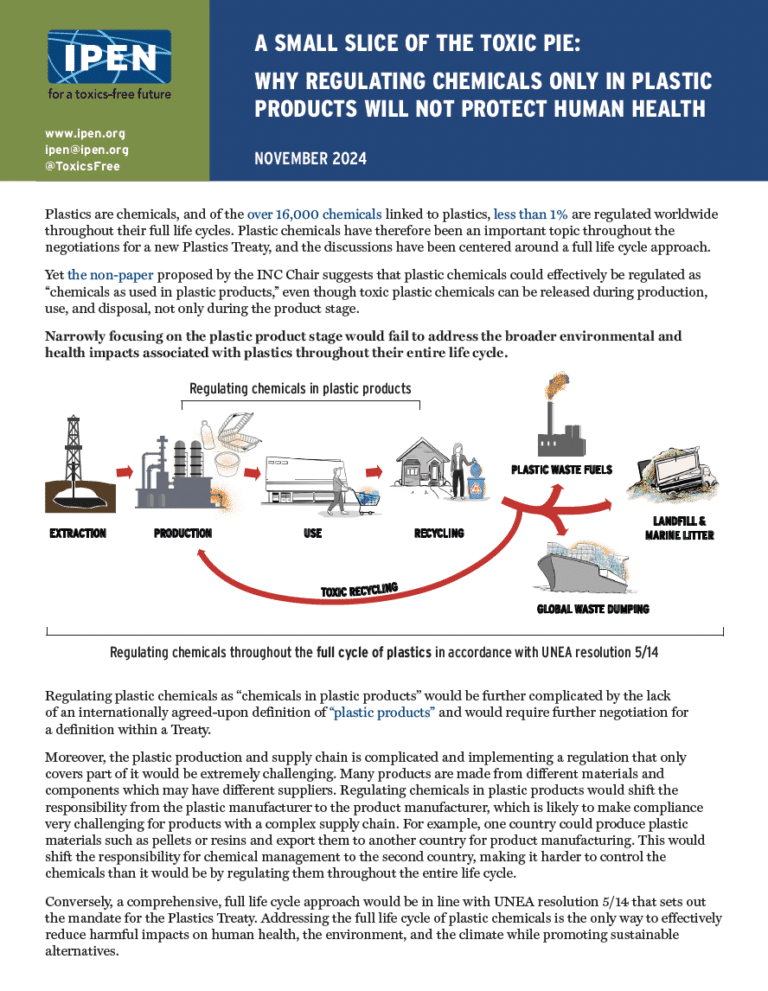 Plastics Treaty INC-5 - IPEN International Pollutants Elimination Network