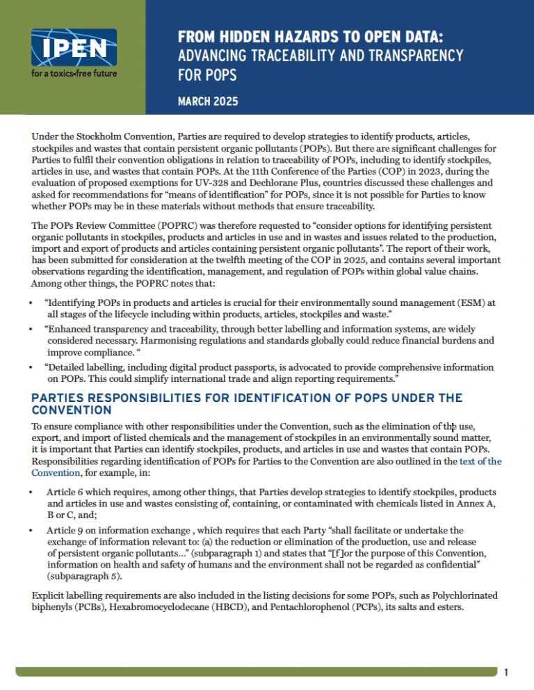 Plastics Treaty INC-5.2 - IPEN International Pollutants Elimination Network